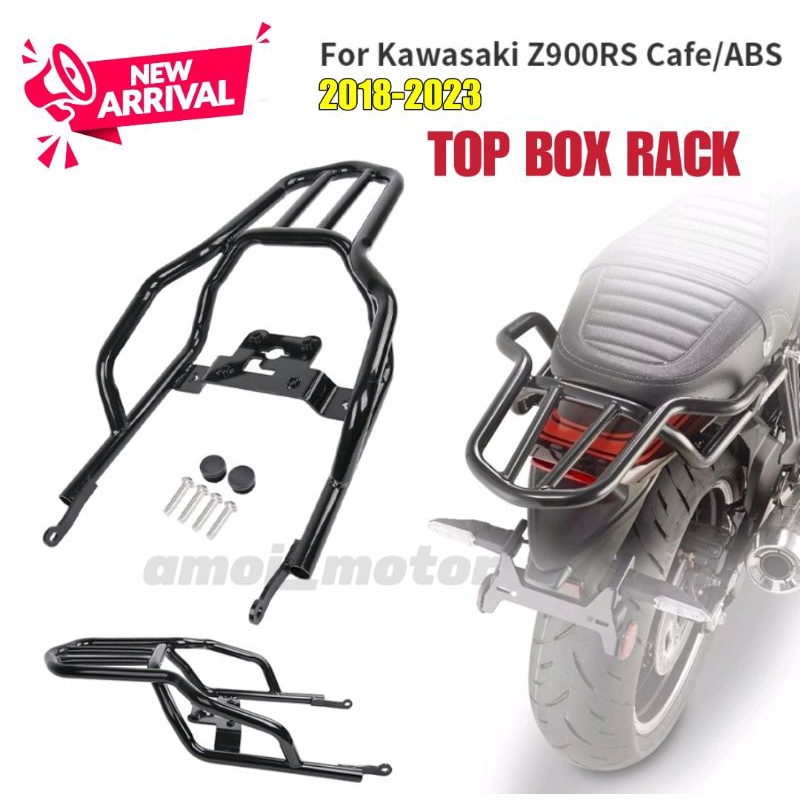 Z900RS Top Case Rack Z900 RS CAFE Rear Luggage Rack Passenger Handle ...