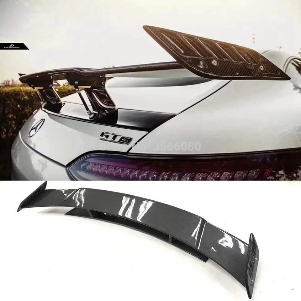 SHCHCG High Quality Carbon Fiber Rear Spoiler Tail Trunk Wing Car ...