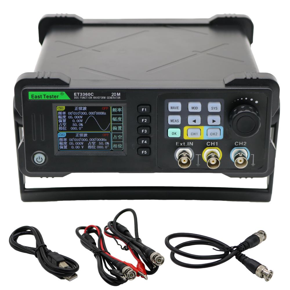 Arbitrary Waveform Generator Dual Channel 200MSa/S 8k Storage Depth ...