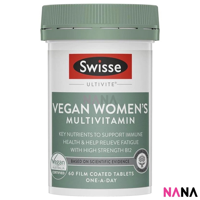 Swisse Ultivite Vegan Women's Multivitamin 60 Tablets (EXP:10 2026) | Shopee Malaysia