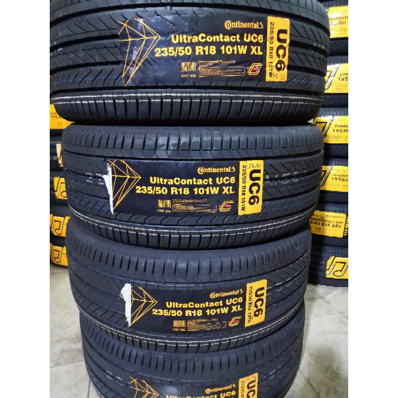 235/50/18 Continental UltraContact UC6 Tyre Tayar | Shopee Malaysia