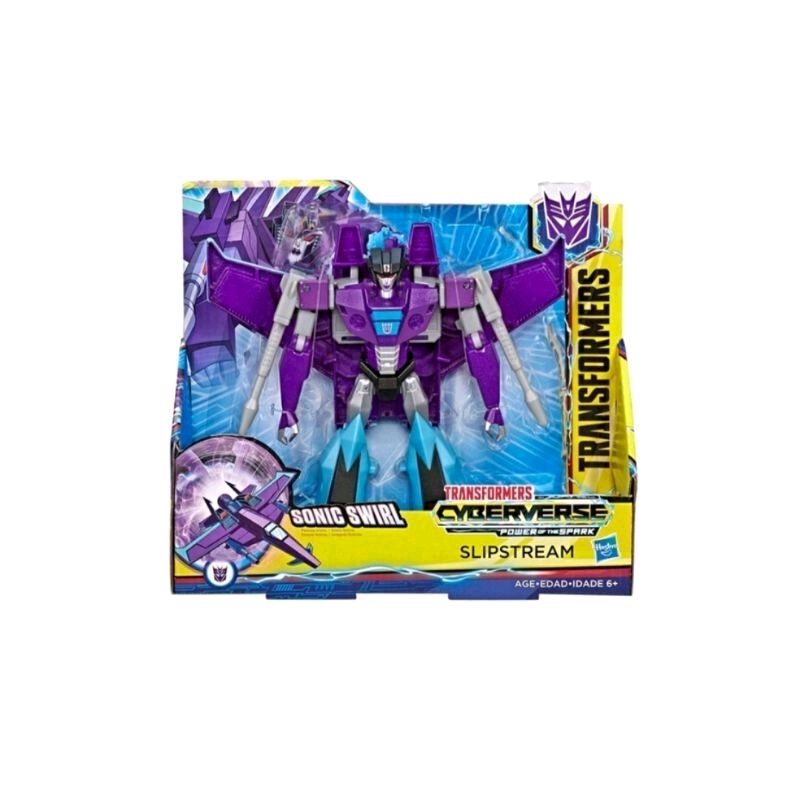 Transformers Cyberverse Slipstream Sonic Swirl action toy figure ...