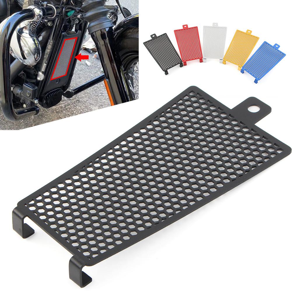 Motorcycle Oil Cooler Radiator Grille Cover For Harley Davidson Softail ...