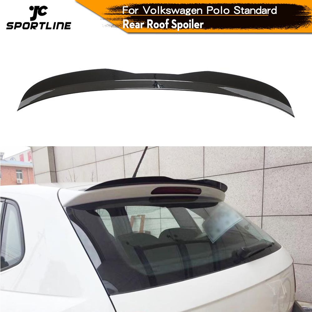 JC Rear Roof Spoiler Boot Lip Wing Spoiler For Volkswagen VW POLO ...