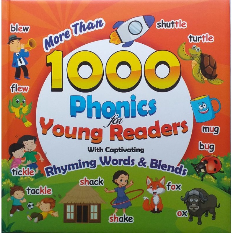 More than 1000 phonics for young readers with captivating rhyming words ...
