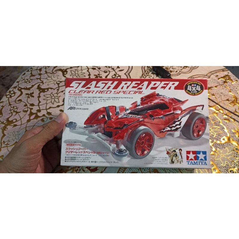Tamiya Mini 4wd Speed Slash Reaper Clear Red Special Original Made in ...