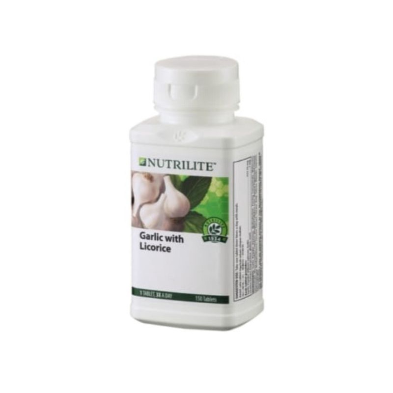 🔥READY STOCK🔥 Nutrilite Garlic With Licorice - 150 Tab [Cut QR ...
