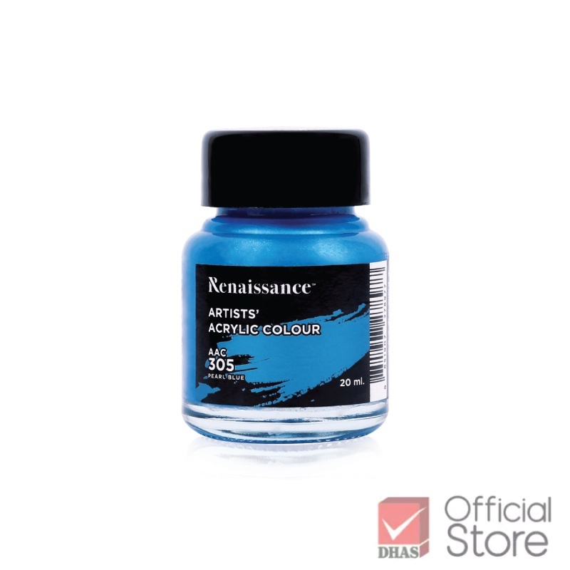 Renaissance Acrylic Colour - Pastel and Metallic Colour (20ml/Bottle ...