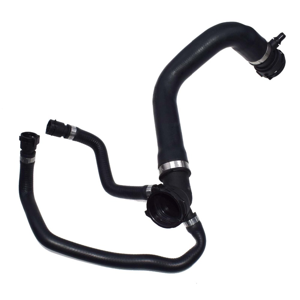 Upper radiator hose for BMW x5 M62 11537500746 11531439120 connects to ...