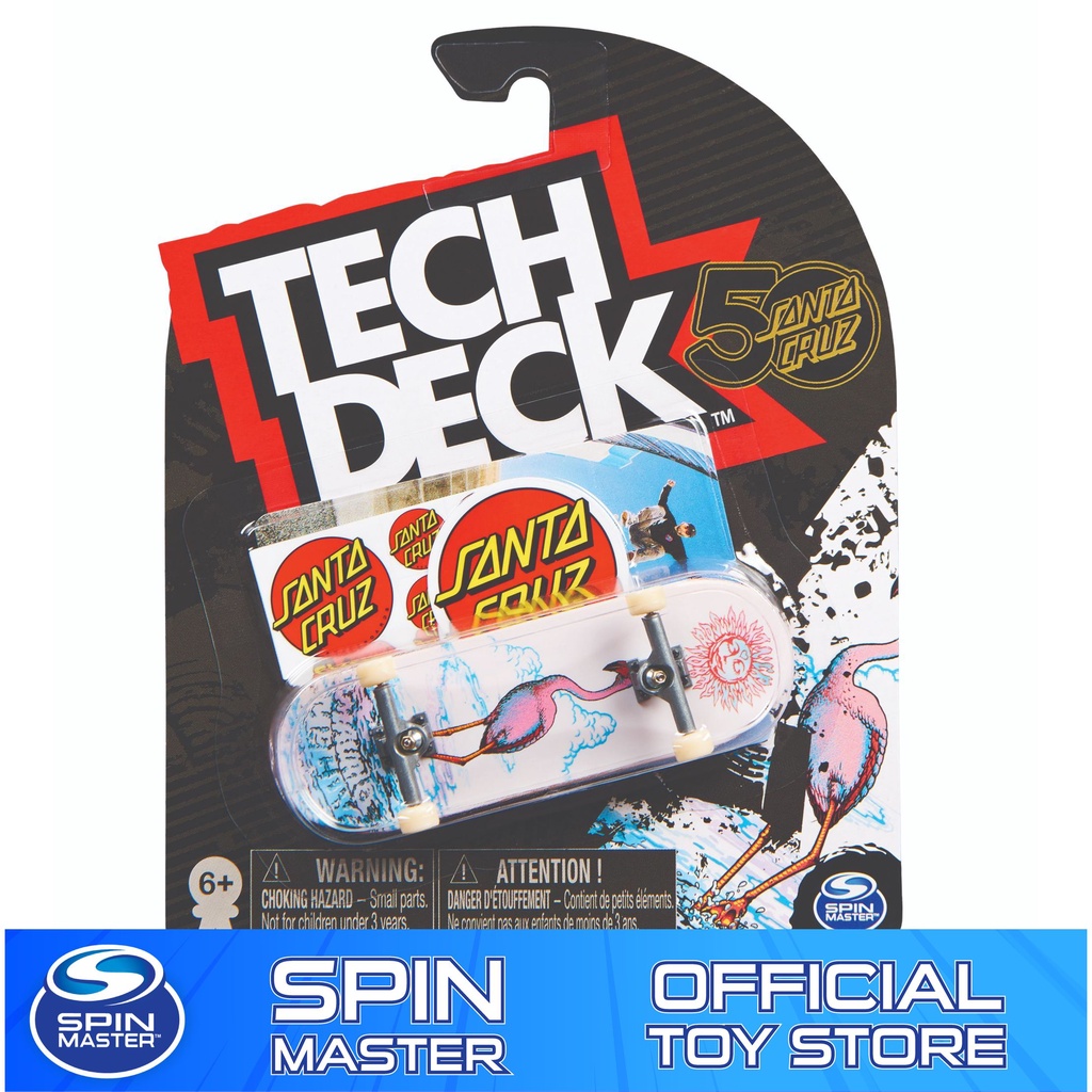 [Original] Tech Deck Single Pack Fingerboard - Santa Cruz Maurio McCoy ...