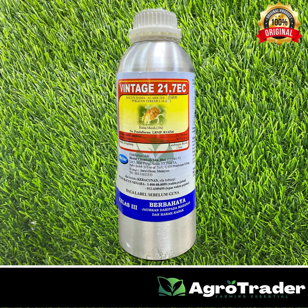 Hextar Vintage 21.7EC 1L - amitraz 21.7% EC | Shopee Malaysia