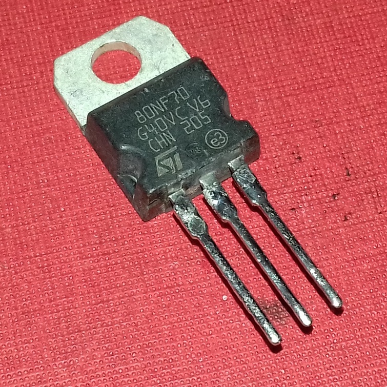 (2711) STP80NF70 80NF70 控制器电源常用 N-CHANNEL场效应MOSFET 80A 70V | Shopee ...