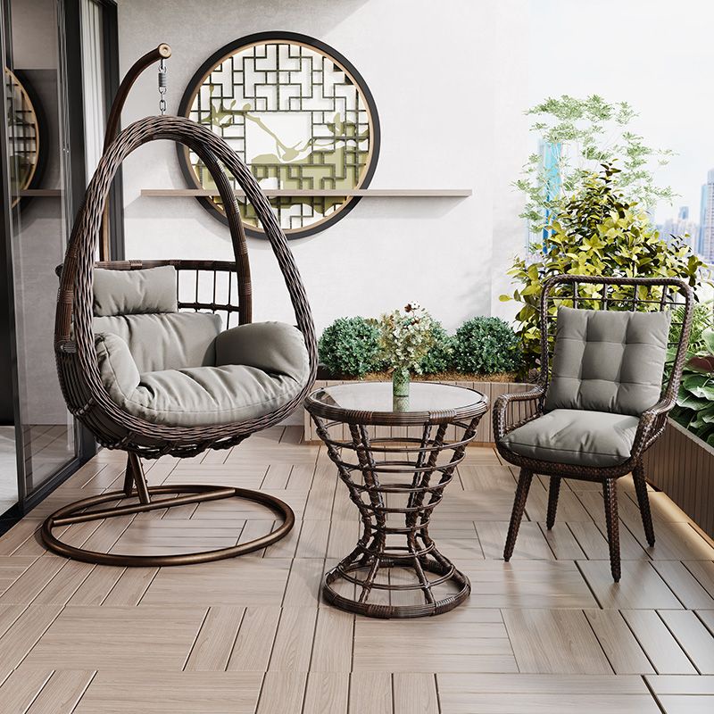 Cradle Chair Garden Hanging Basket Rattan Chair Home Indoor Balcony ...