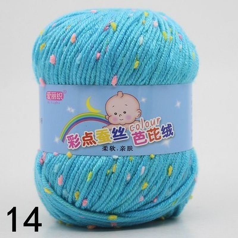 Benang Kait Dot Yarn Crochet Yarns Knitting Yarn Benang Soft Berry Dot ...