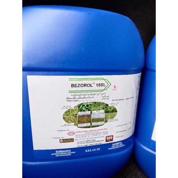 Bezorol 18SL Glufosinate-Ammonium (20L) | Shopee Malaysia