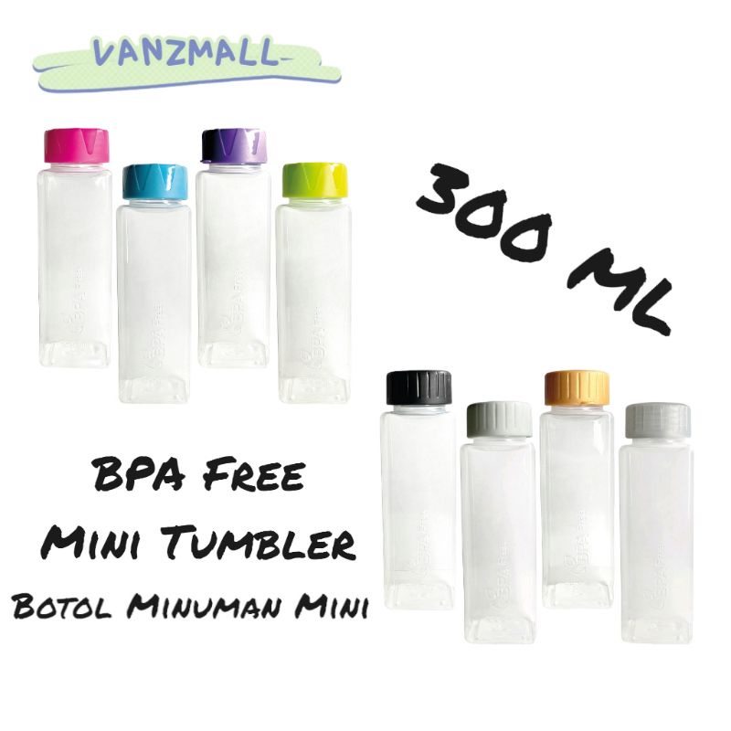 Vanz BPA Free Mini Tumbler , Botol Minuman Mini 300ml | Shopee Malaysia
