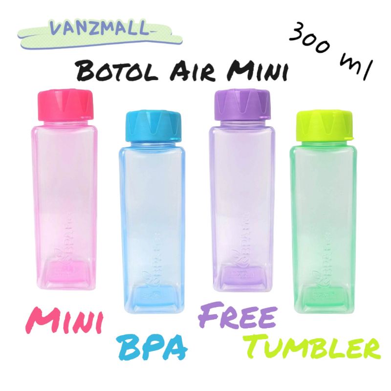 Vanz BPA Free Mini Tumbler , Botol Minuman Mini 300ml | Shopee Malaysia