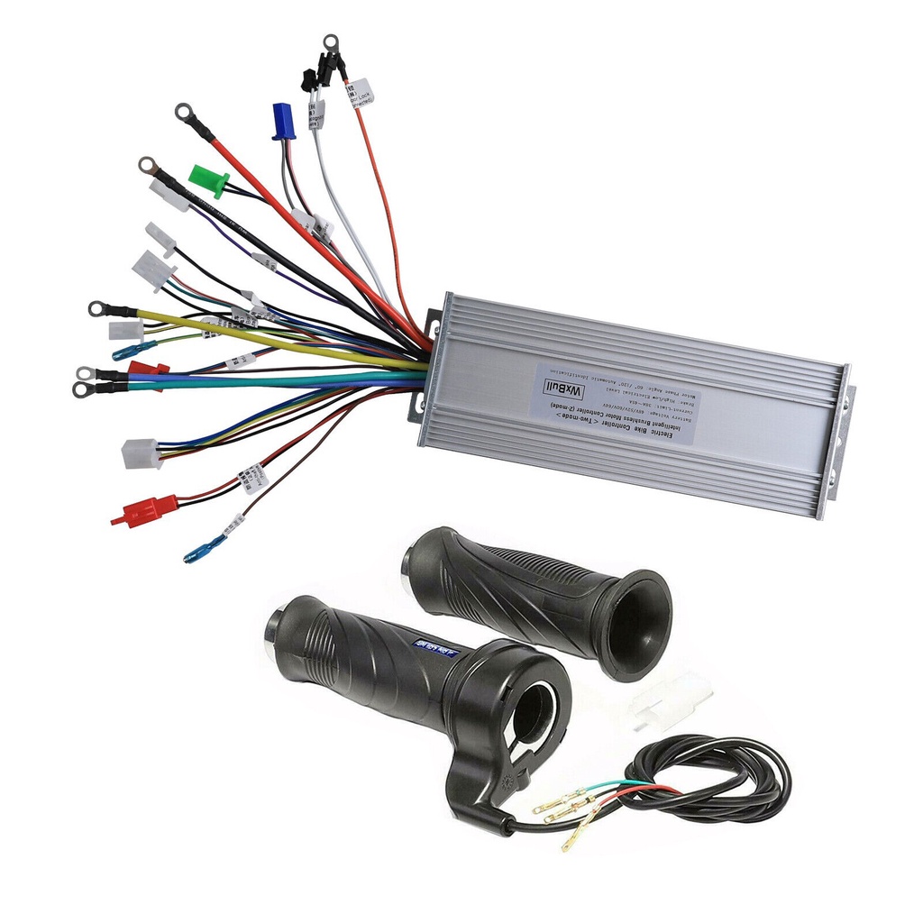 48V 60V 64V 1000W 1500W 1800W Brushless Controller 40A Throttle Ebike ...