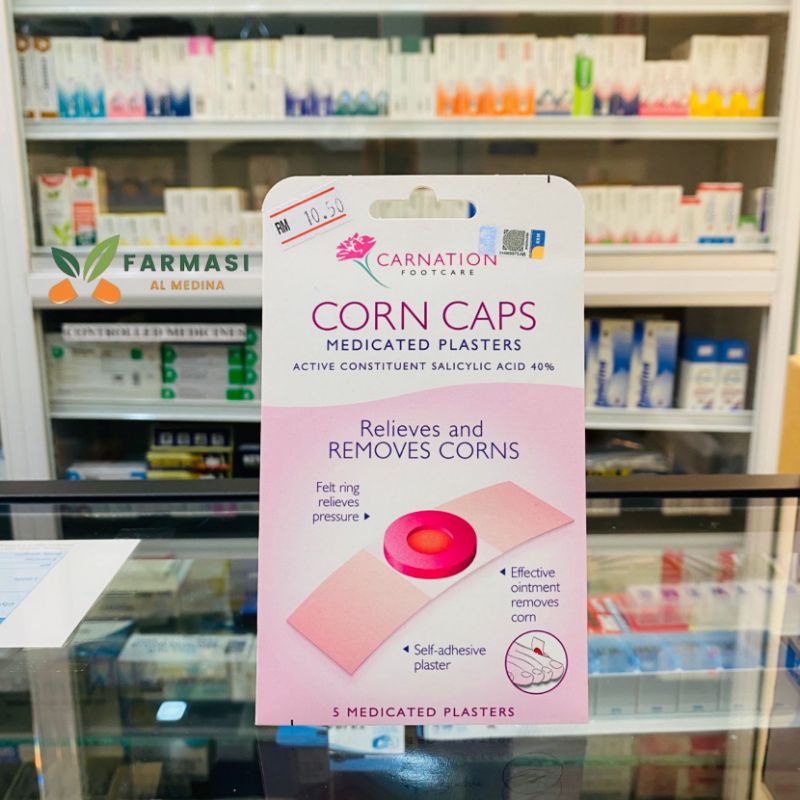 🌿 | CORN CAPS MEDICATED PLASTERS ( 5 medicated plasters ) | Shopee Malaysia