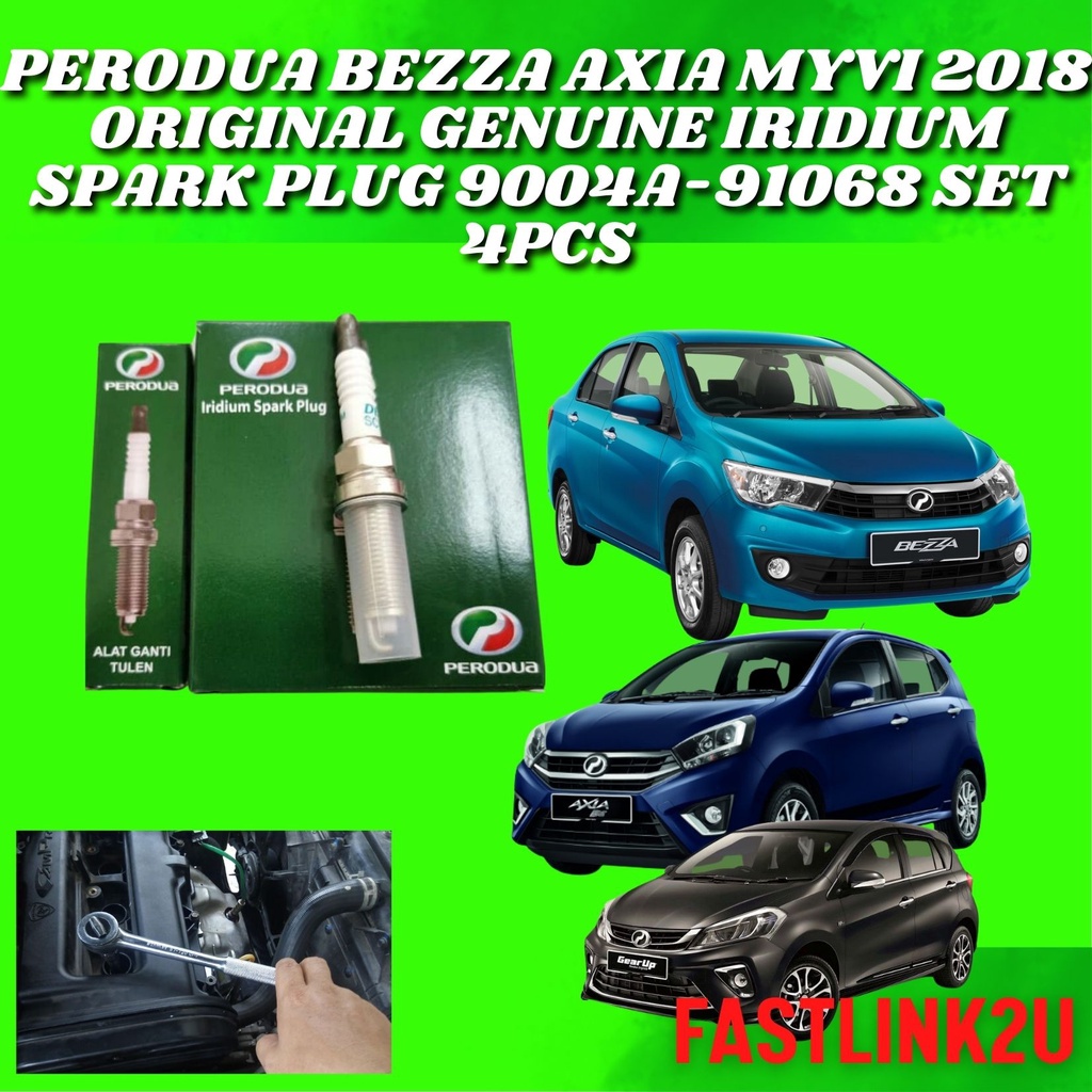 Fastlink Perodua Bezza Axia Myvi 2018 100% Original Genuine Iridium ...