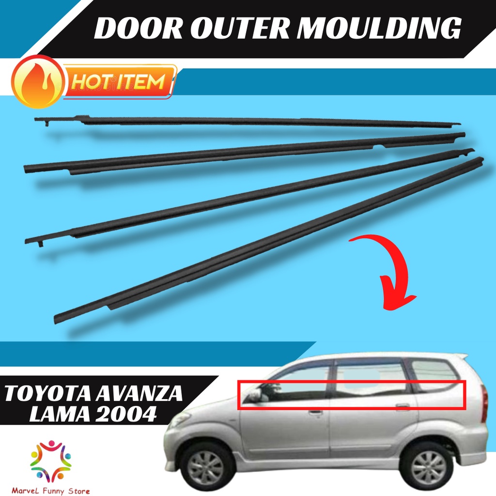 Toyota Avanza Lama Original Toyota window rubber getah pintu getah ...