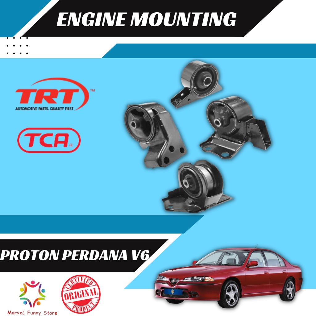 Proton Perdana V6 6A12 Engine Mounting Kit Tca / Trt | Shopee Malaysia