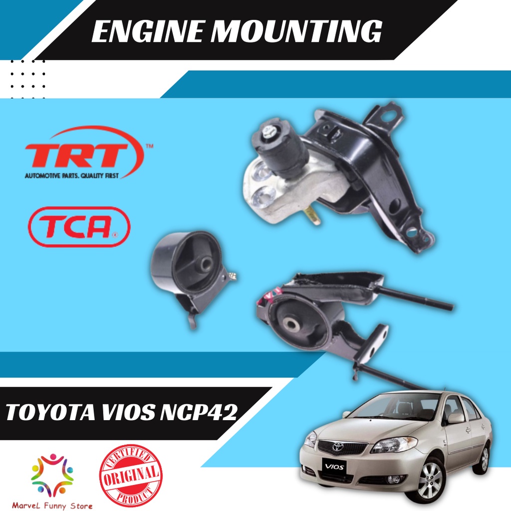 Toyota Vios Ncp42 Engine Mounting Kit | Shopee Malaysia