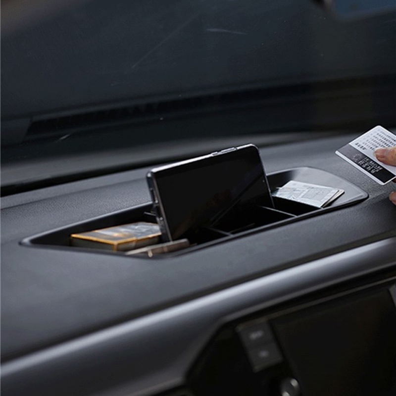 Car Dashboard Storage Compartment Frame Partition Central Storage Box ...
