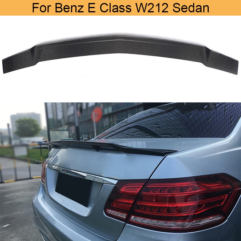 Carbon Fiber Rear Spoiler Wing for Mercedes Benz E Class W212 E350 E550 ...