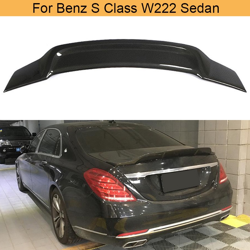 Car Rear Trunk Wing Spoiler for Mercedes Benz S Class W222 Sedan 2014 ...
