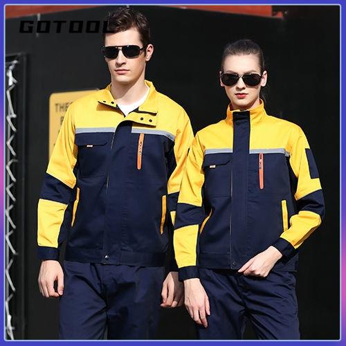 【GOTOOL】PPE Safety Work Jacket Men Women Long Sleeve Coat ...