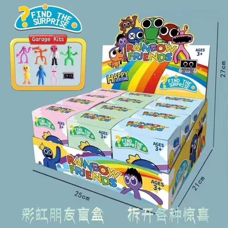 New Rainbow Friends Merchandise Hand-Made Games Dismantling Fun Mystery ...