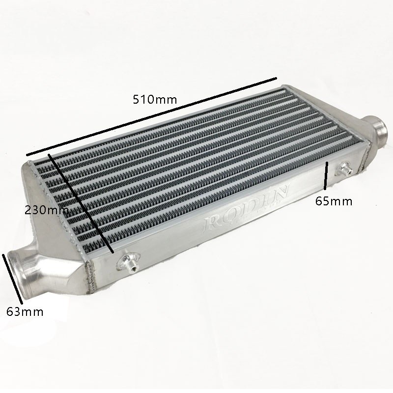 Front Mount intercooler 510*230*65mm Universal Turbo Intercooler bar ...