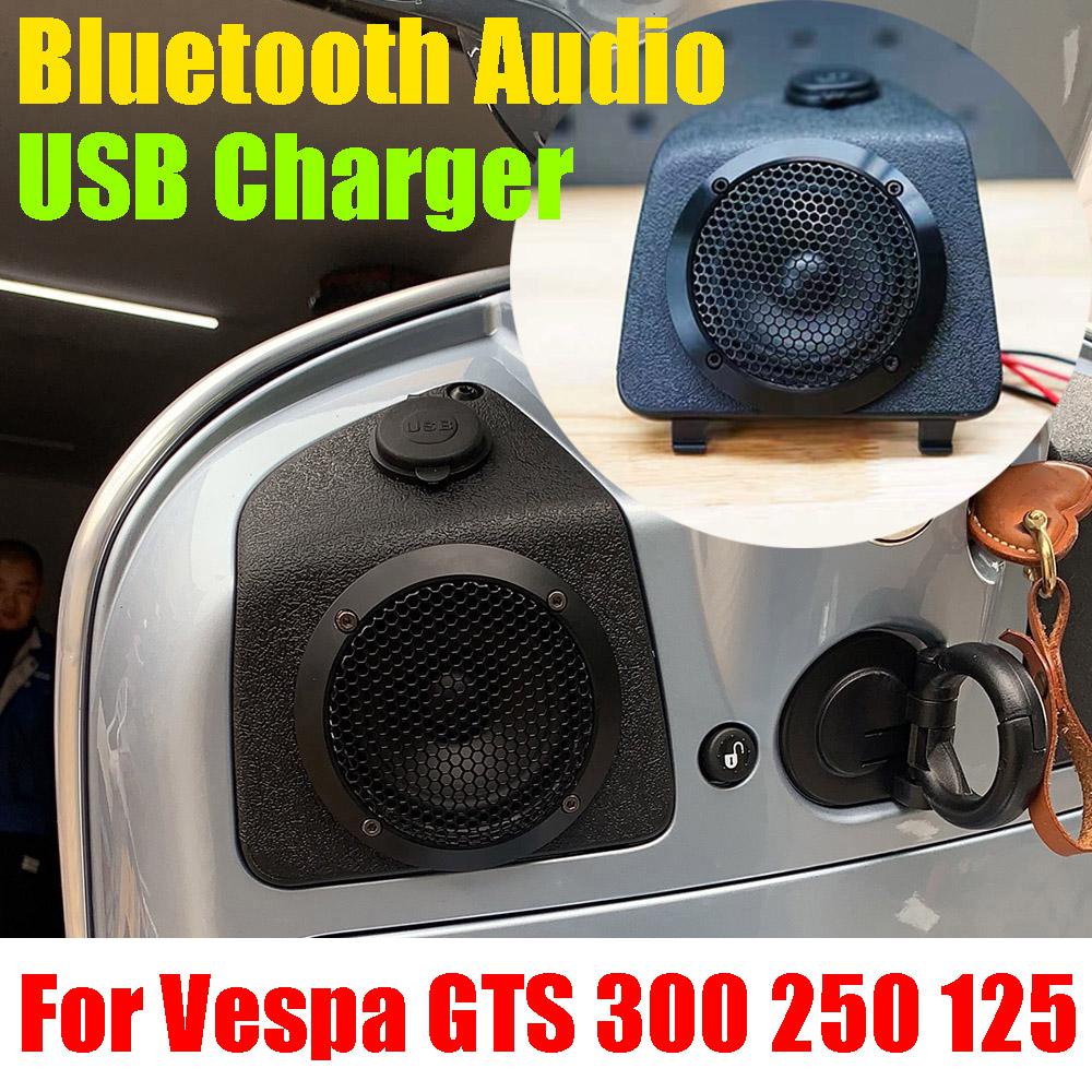 For PIAGGIO Vespa GTS 300 250 GTS300 Accessories Scooter Bluetooth ...