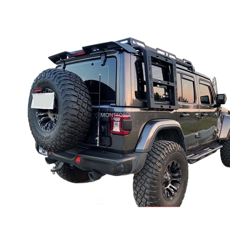 ABS Plastic Gloss Black Color Rear Spoiler Wing For JL1195 TAIL for JL ...