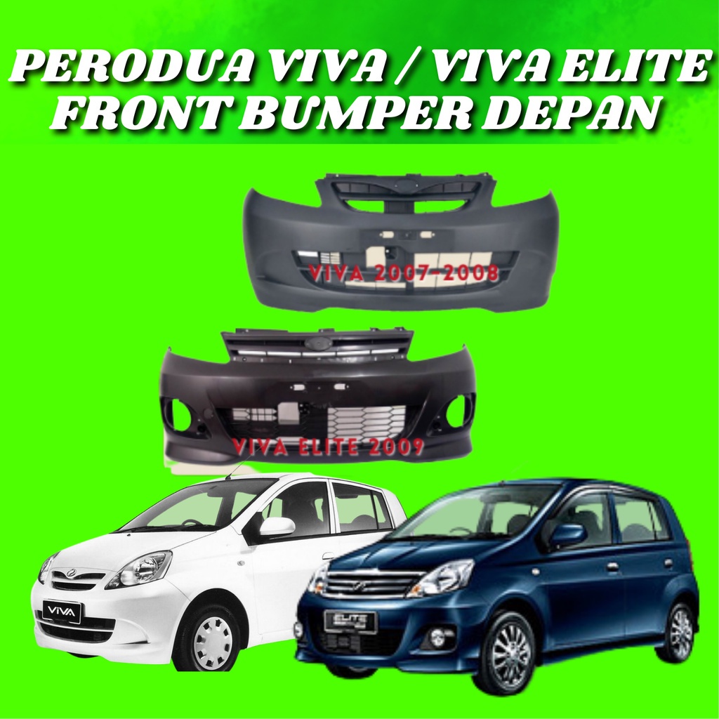 **Fastlink Perodua Viva 2007 / Viva Elite 2009 Front Bumper Depan ...