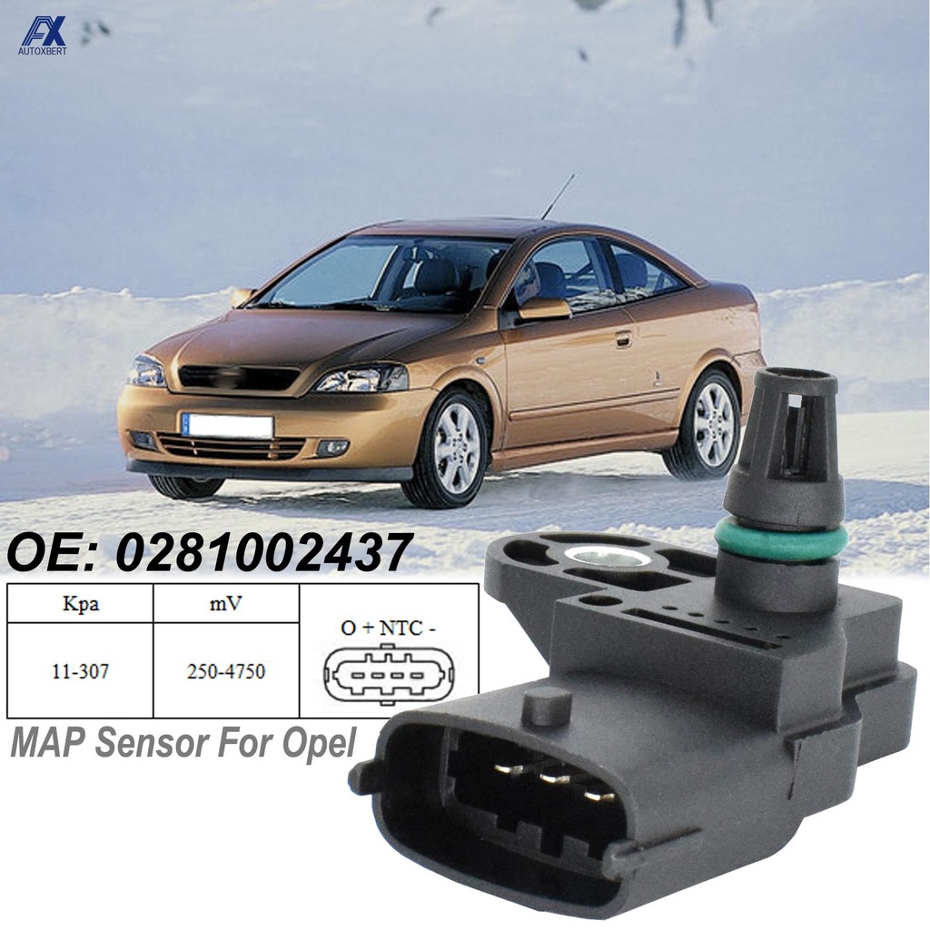 Intake Manifold Air Pressure MAP Sensor Boost Turbo 0281002437 For Opel ...
