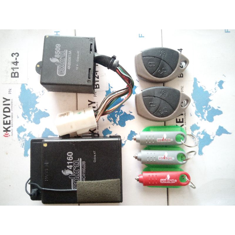 ORIGINAL COBRA ALARM 4160/8509 VIOS NCP42, HILUX & INNOVA | Shopee Malaysia