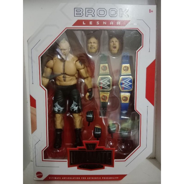 Mattel WWE Ultimate Edition Series 15 Brock Lesnar Wrestling Action Figure | Shopee Malaysia