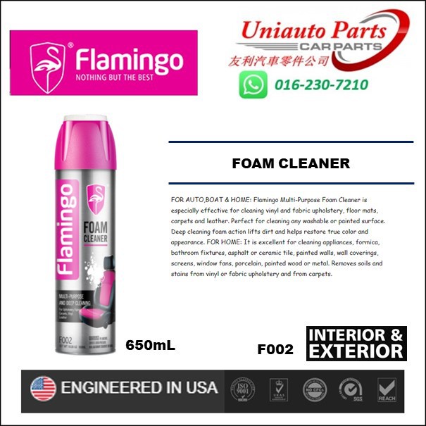 FLAMINGO FOAM CLEANER (650mL) | Shopee Malaysia
