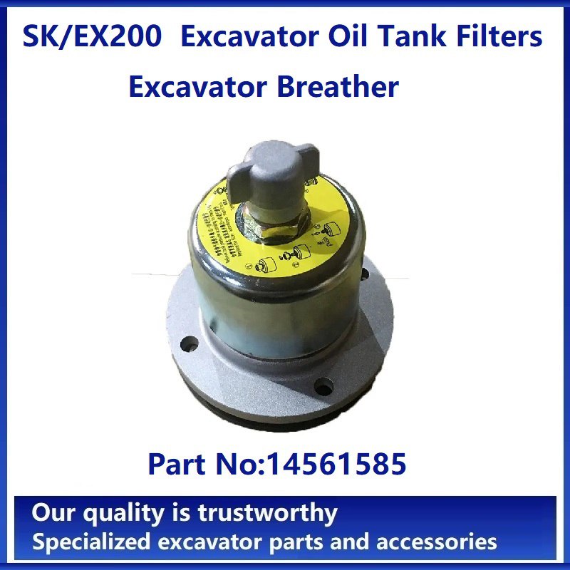 SK/EX/EC Excavator Oil Tank Filters Hydraulic Oil Tank Cap Breather ...
