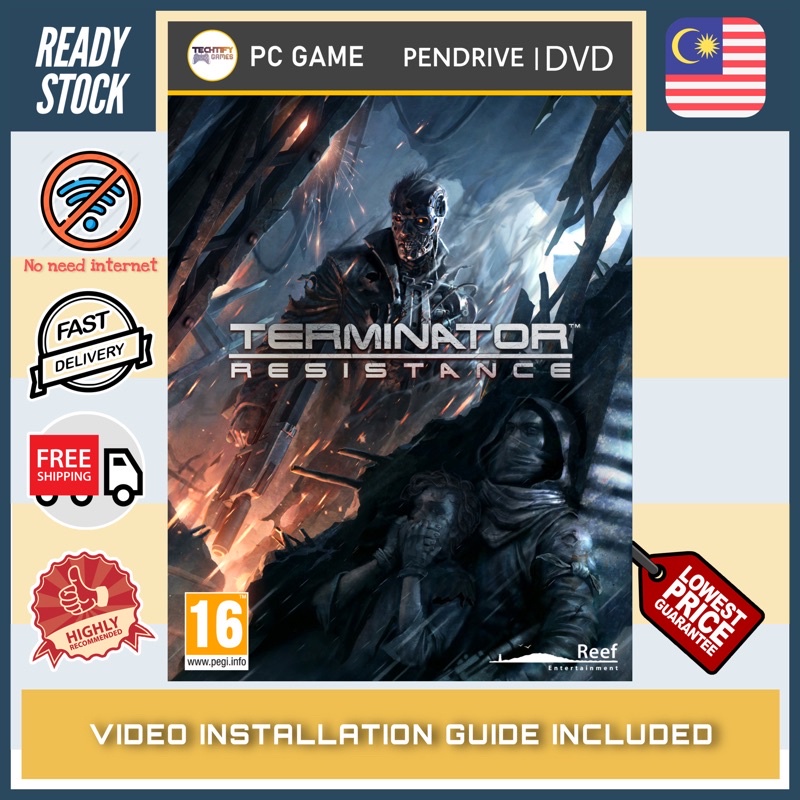 [PC Game] Terminator Resistance - Offline [DVD | Pendrive] | Shopee ...