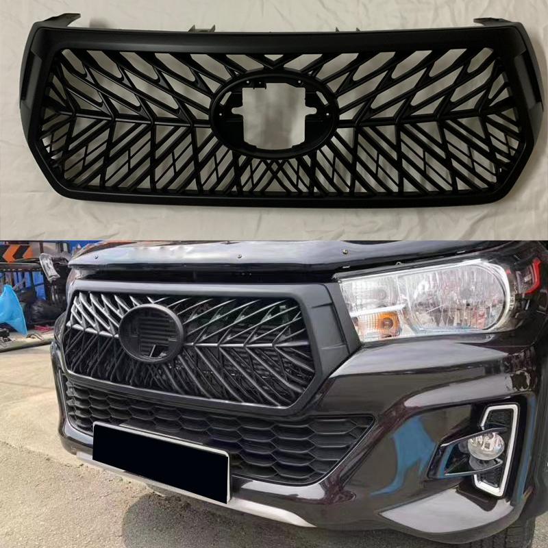 Modified For Hilux Racing Grill For Hilux Revo Rocco GR 2018 2019 2020 ...