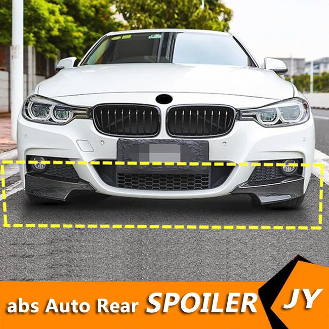 For F30 F35 Body kit spoiler 2019-2020 BMW M3 320i 320li 32 ABS Rear lip rear spoiler front ...