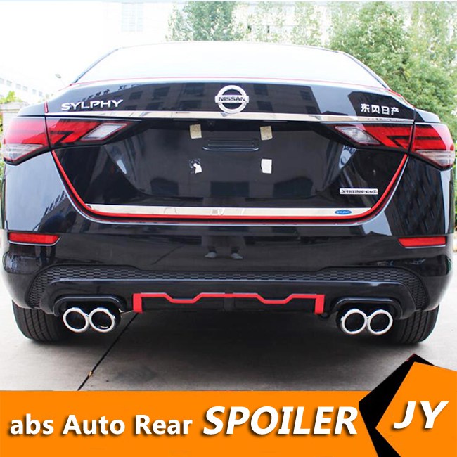 For Sentra SYLPHY Body kit spoiler 2020-2021 For Nissan Sentra ABS Rear ...