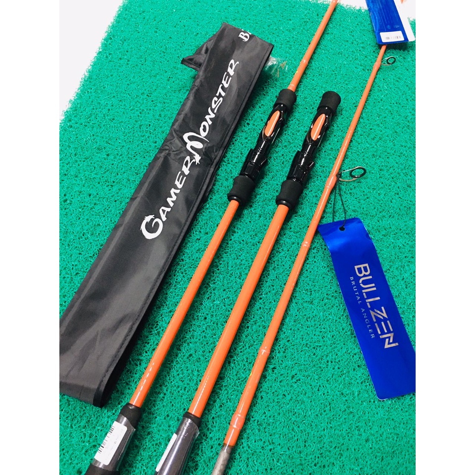 Bullzen Gamer Monster Spinning Jigging Fishing Rod Incl Hard Paper Tube ...