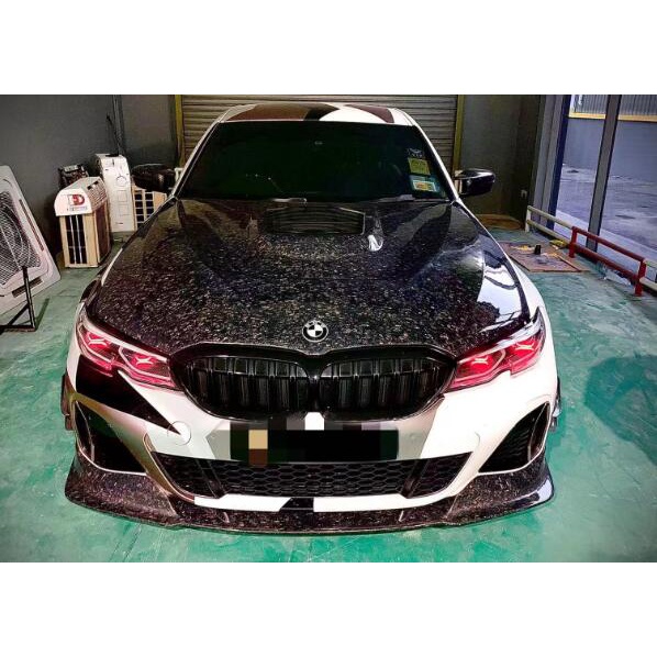 Real Forging Carbon Fiber Transparent Bonnet For BMW G20 G28 3Series M3 ...