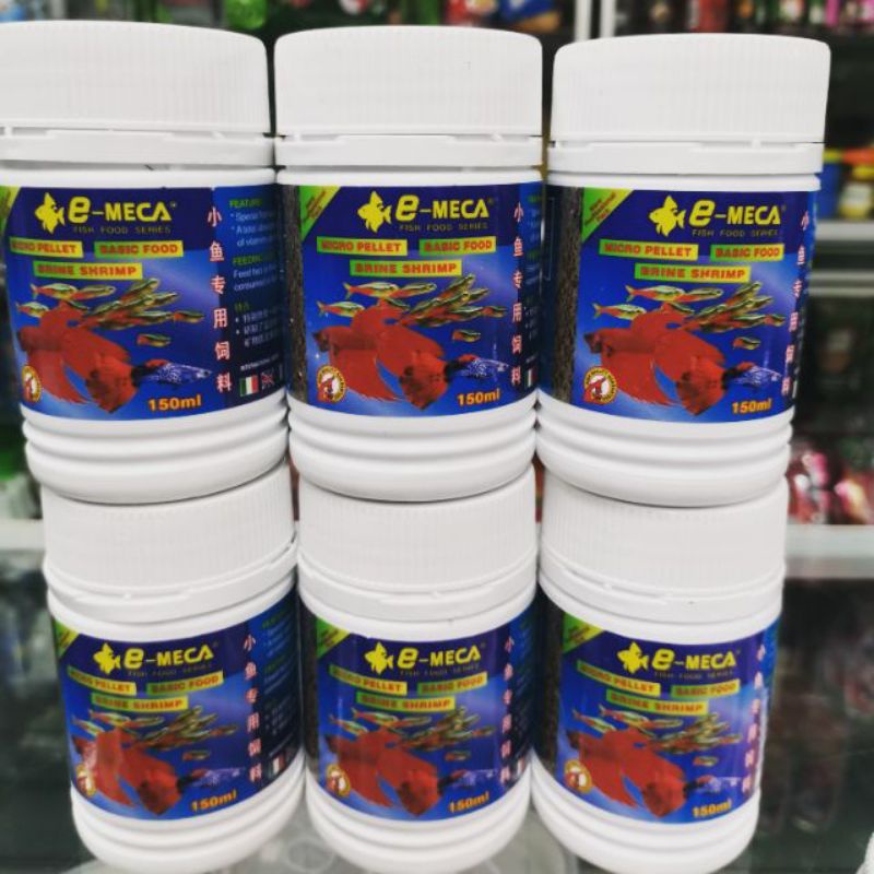 E-Meca Micro Pellet [SMALL FISHES & SHRIMP] 100g | Shopee Malaysia