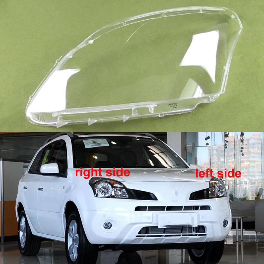 For Renault Koleos 2009 2010 Front Headlamps Cover Transparent Mask ...