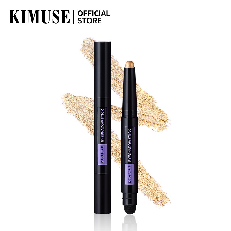 KIMUSE 6 Colors Matte Shimmer Dual-head EyeShadow Stick Long Wearing ...